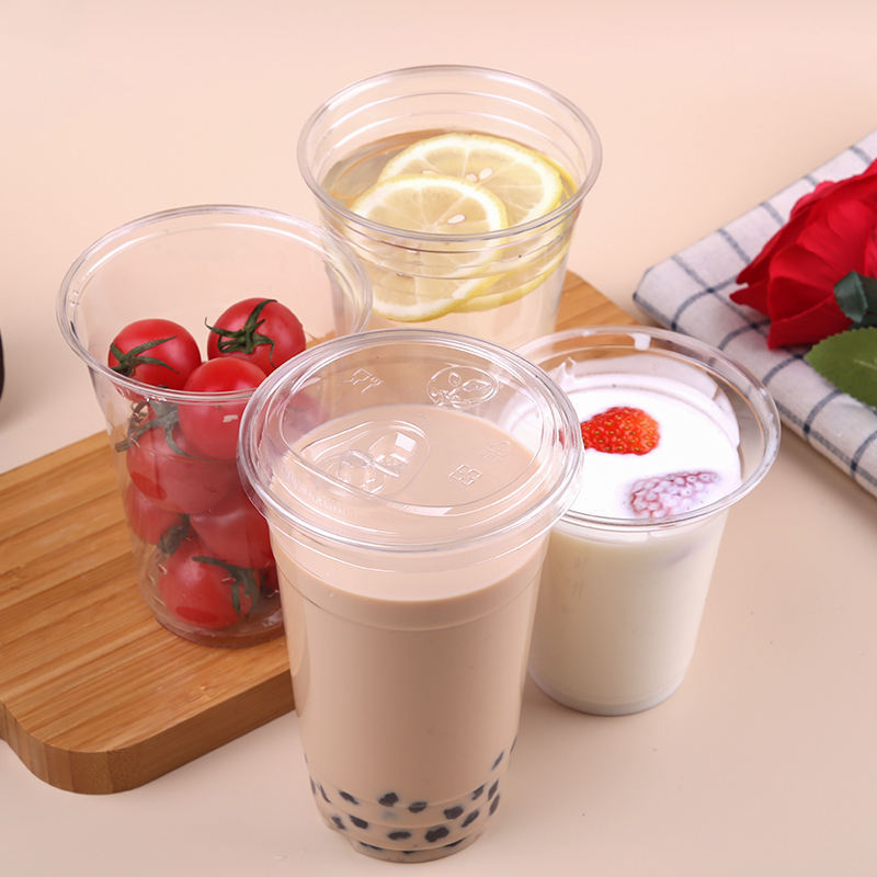 Custom 8oz Clear Ice Cream Plastic Cup