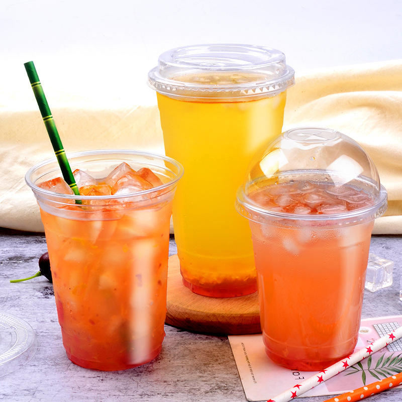 Custom 8oz Clear Ice Cream Plastic Cup