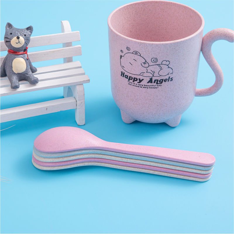 Plastic Pp Spoon For Kids Children