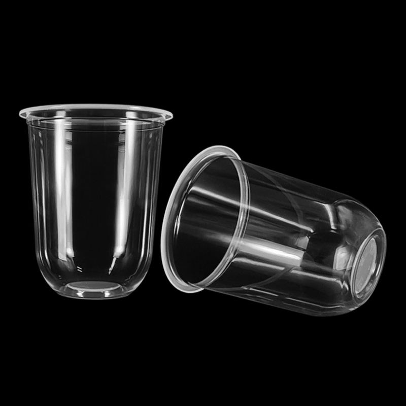 Shape Clear Disposable Plastic Cup